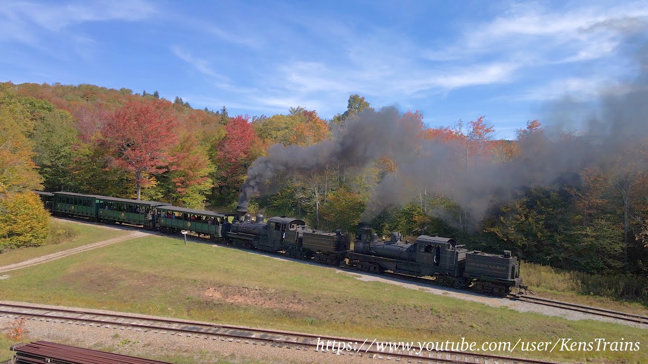 The Sights and Sounds of Cass Scenic Railroad, October 2, 2021 - YouTube