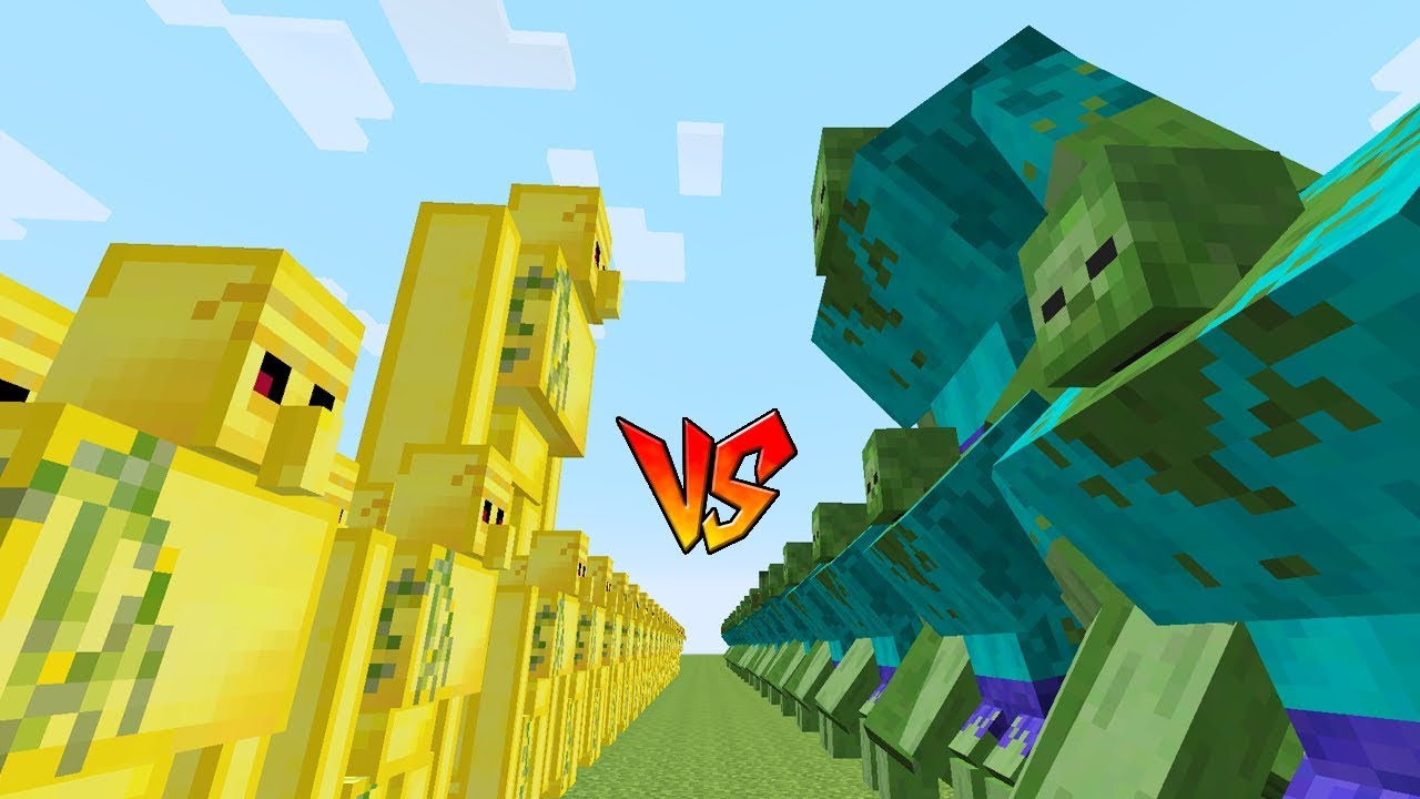 THỬ THÁCH HỦY DIỆT ĐỘI QUÂN 10 000 ZOMBIE ĐỘT BIẾN!! (Channy Minecraft ...