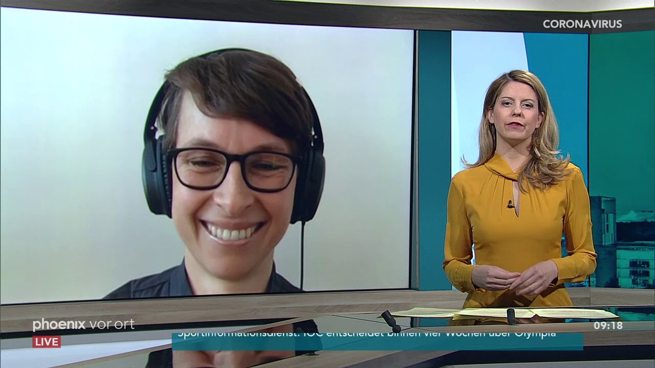 Stephanie Kaiser im tagesgespräch zu Online-Plattformen in der Corona ...