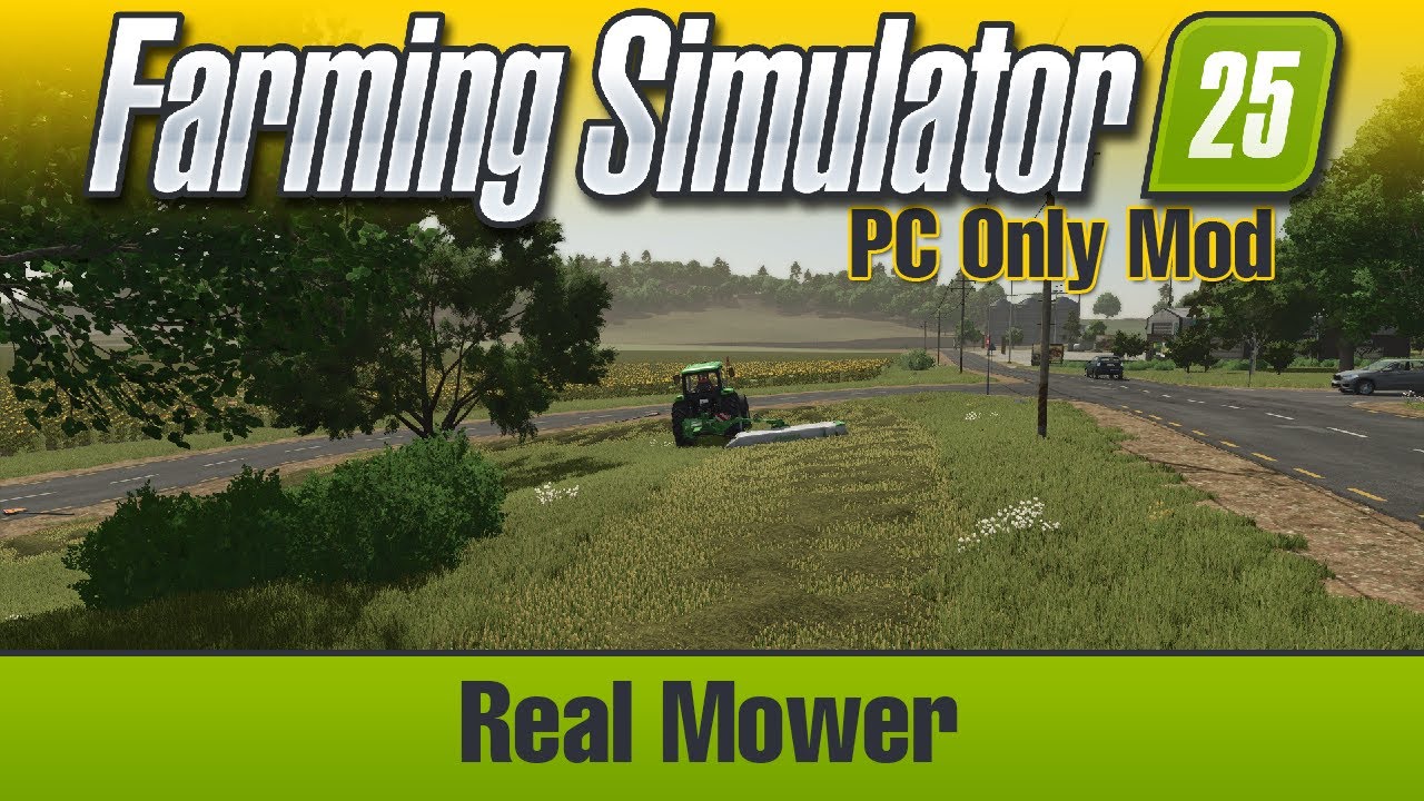 Real Mower - FS25 Mod - YouTube