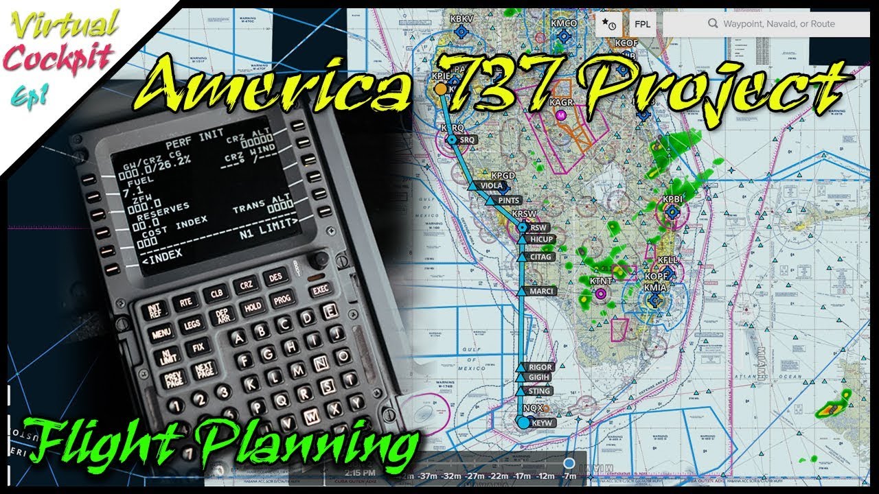 Flight Planning | Virtual Cockpit Ep1- Flight Planning SimBrief - YouTube