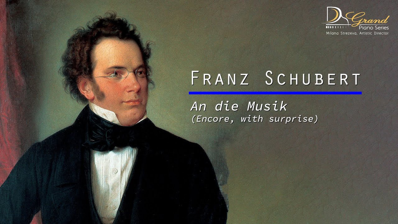 Chelsea Guo plays and sings Franz Schubert: An die Musik (Encore) - YouTube