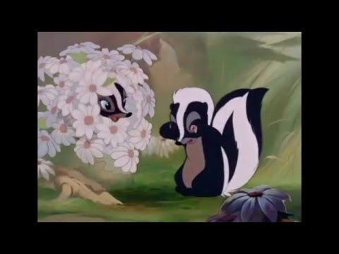 Bambi | My Favorite Funny and Romantic scene from the 1942 Film