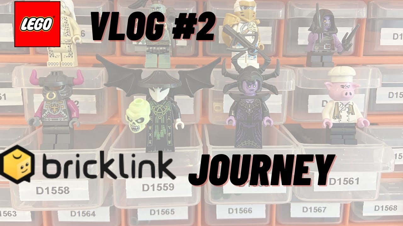 Galactic Bricks Vlog #2 Australian Bricklink Store Journey to 1 Million ...