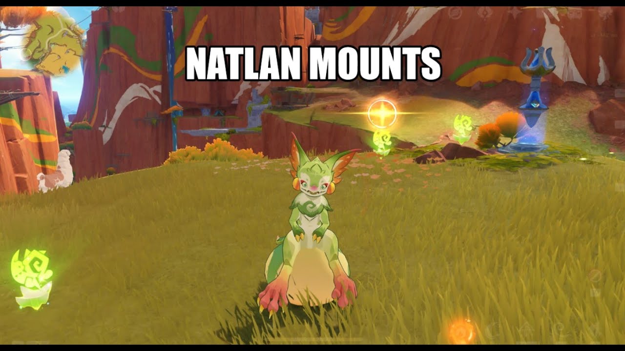 Natlan mounts | Genshin Impact - YouTube