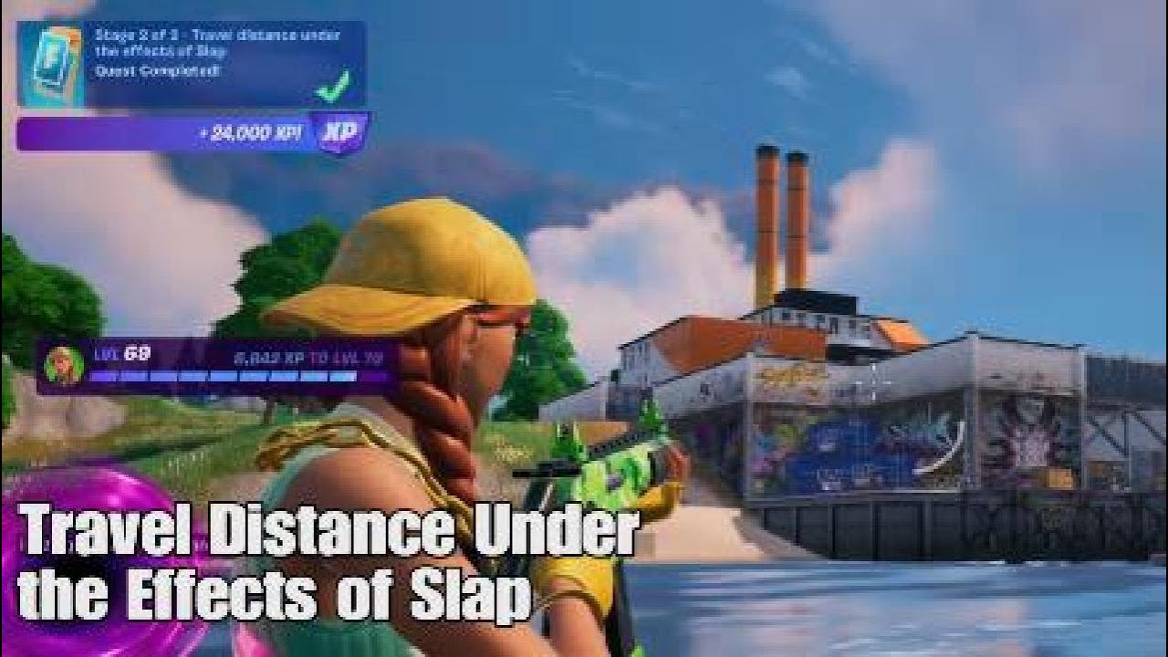 Travel Distance Under the Effects of Slap - Stage 2 of 2 - Fortnite ...