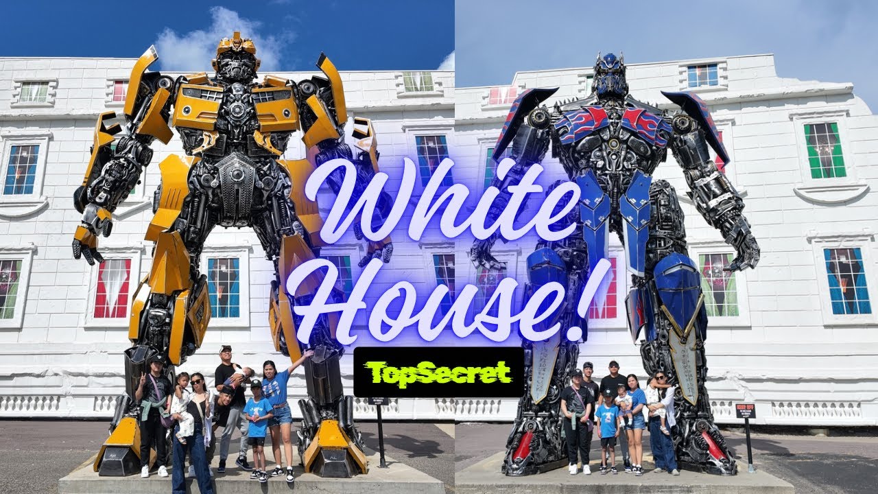🇺🇸 Day 3 Bakasyon | White House Top Secret + Transformers Experience 🤖 ...