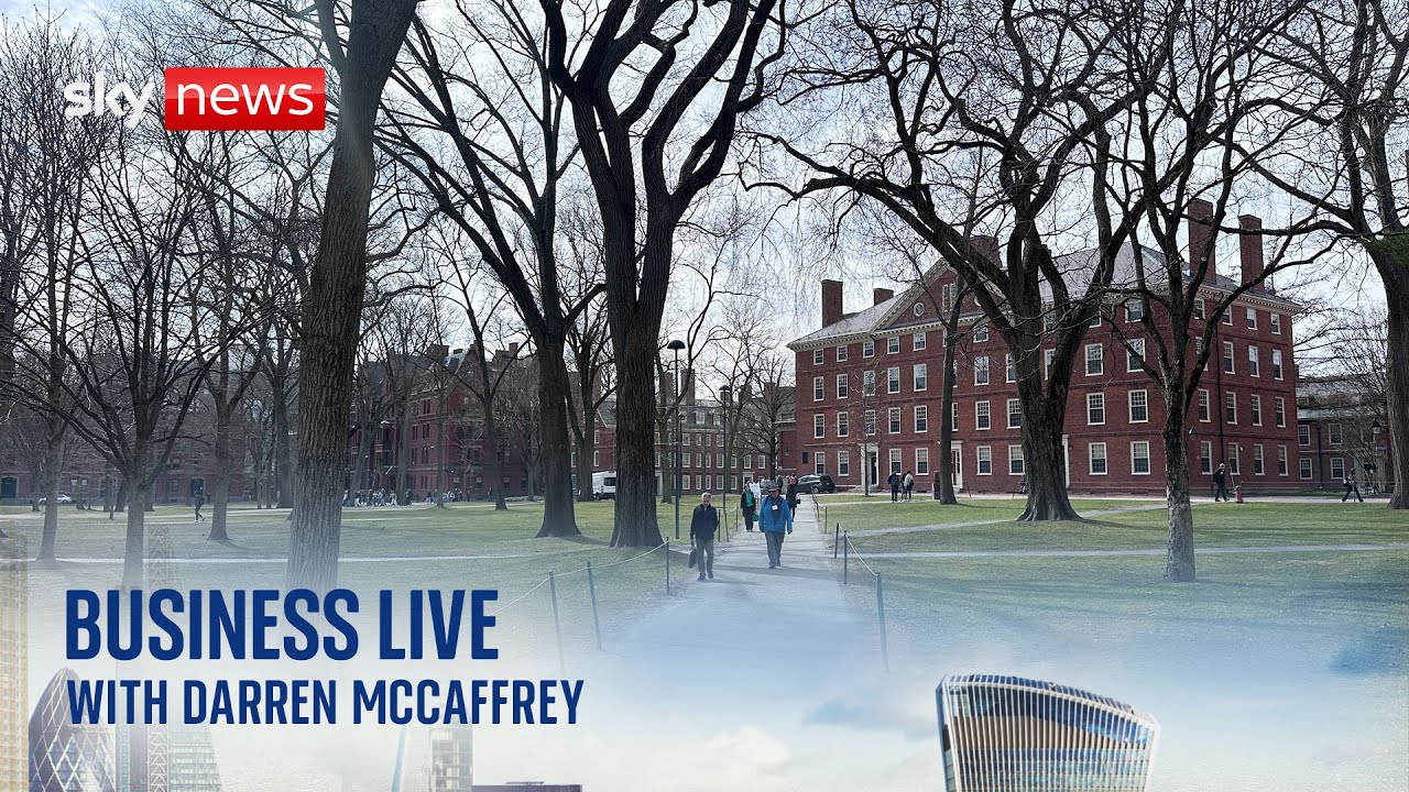 Trump moves to de-fund Harvard University | Business Live - YouTube