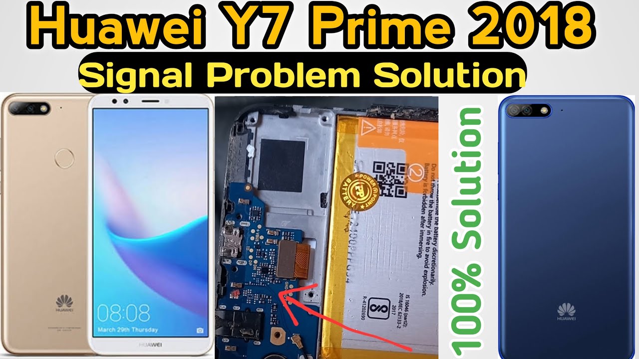 how to fix Huawei y7 prime 2018 no service solution_ huawei y7 prime ...