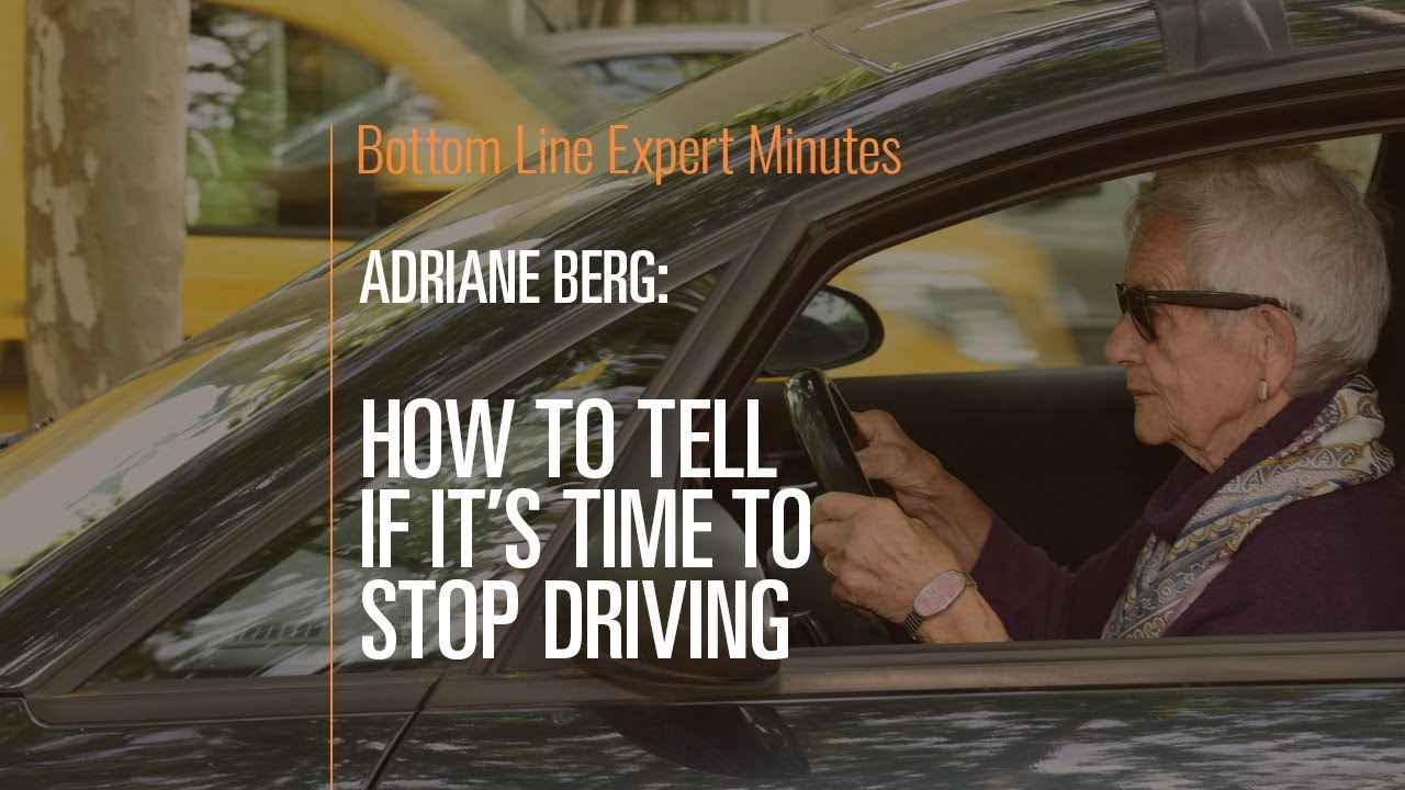 How to Tell If It’s Time to Stop Driving - YouTube