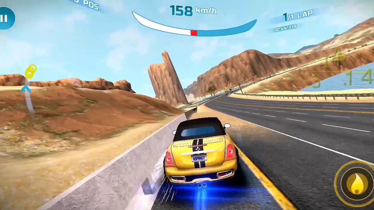 ASPHALT NITRO GAME PLAY. - YouTube
