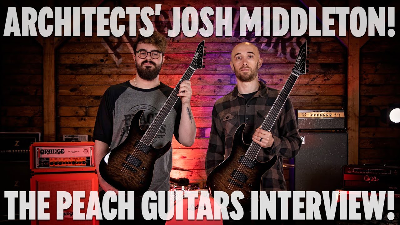Peach Meets Josh Middleton of Architects! Introducing the LTD JM-II and ...