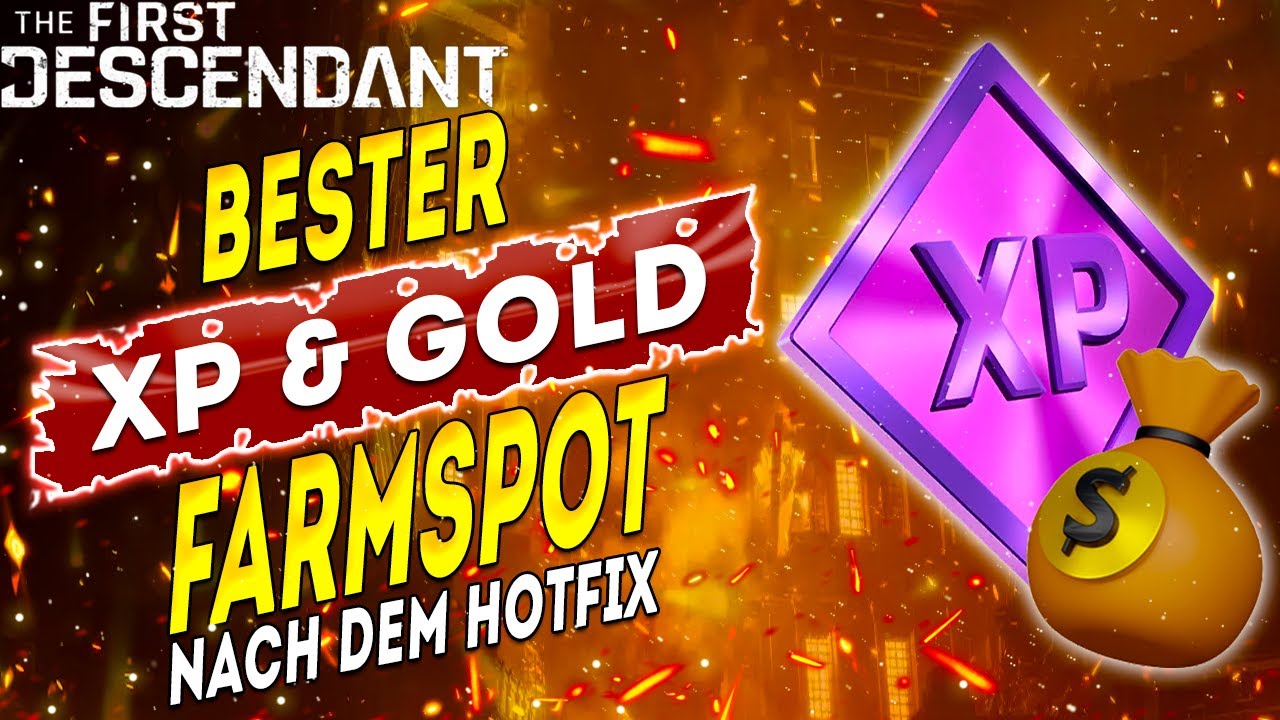 Bester XP & Gold Farm Spot The First Descendant - YouTube