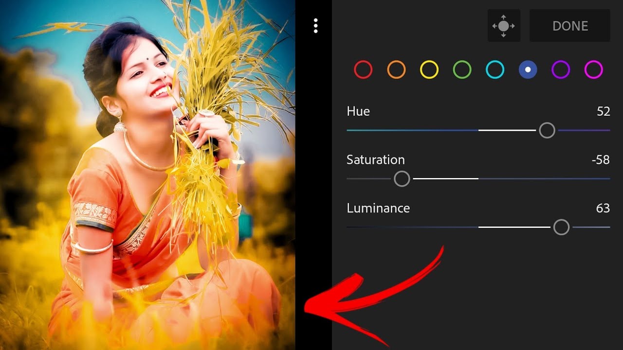 orange and yello effect lightroom phoot editing । Orange color photo ...