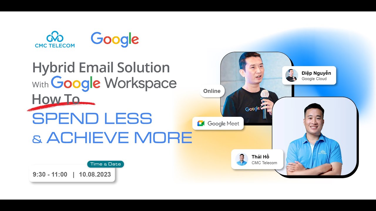 Webinar "Hybrid Email Solution With Google Workspace: How To Spend Less And Achieve More" - YouTube