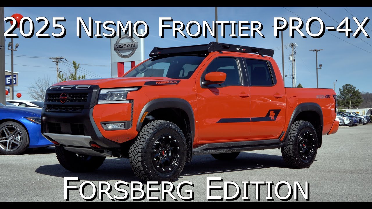 Forsberg Racing Edition of the 2025 Nissan Frontier Nismo PRO-4X at ...