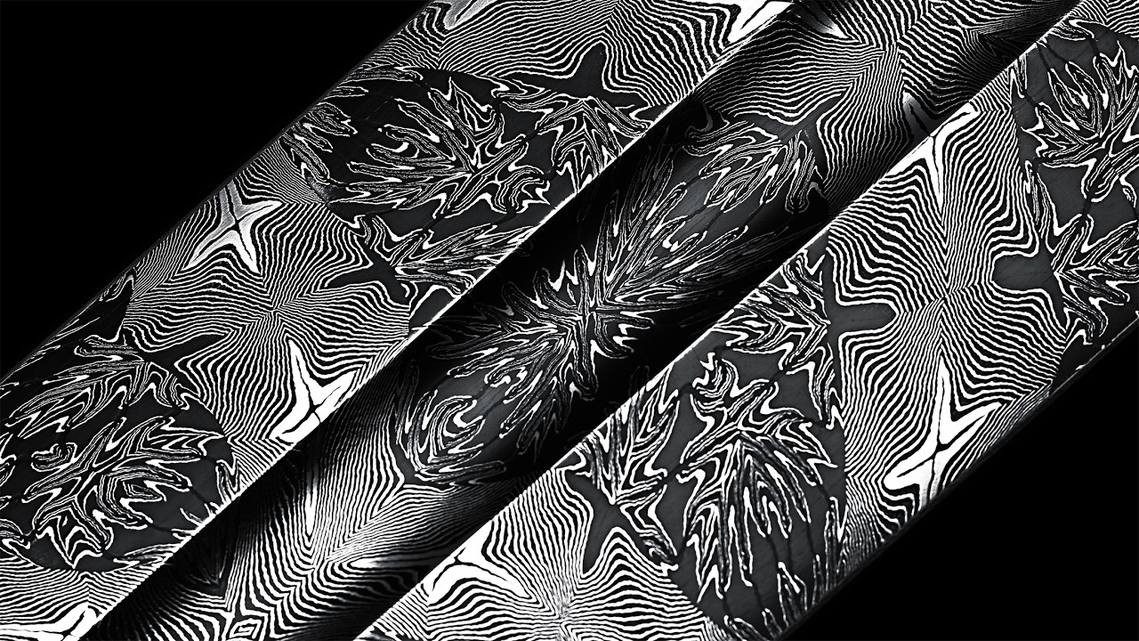 Insane Damascus Patterns - YouTube