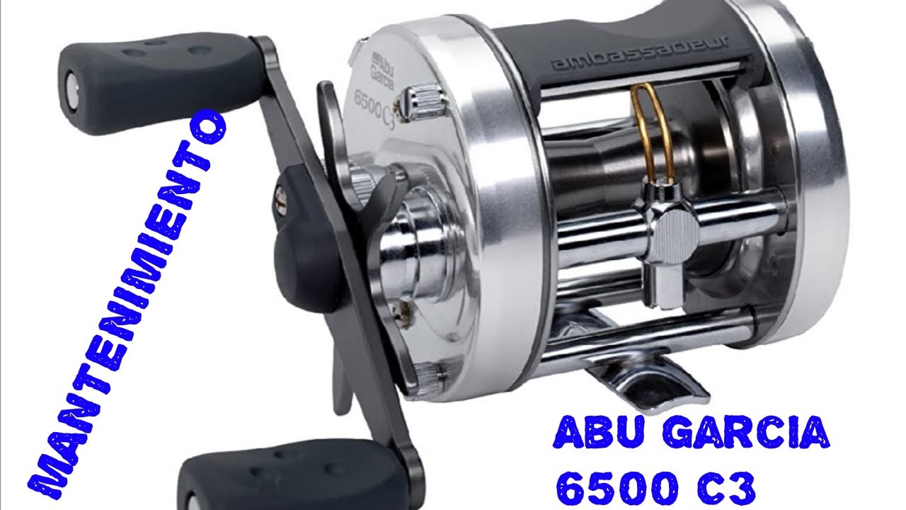 Mantenimiento Abu Garcia 6500 C3 (Basic Maintenance) - YouTube