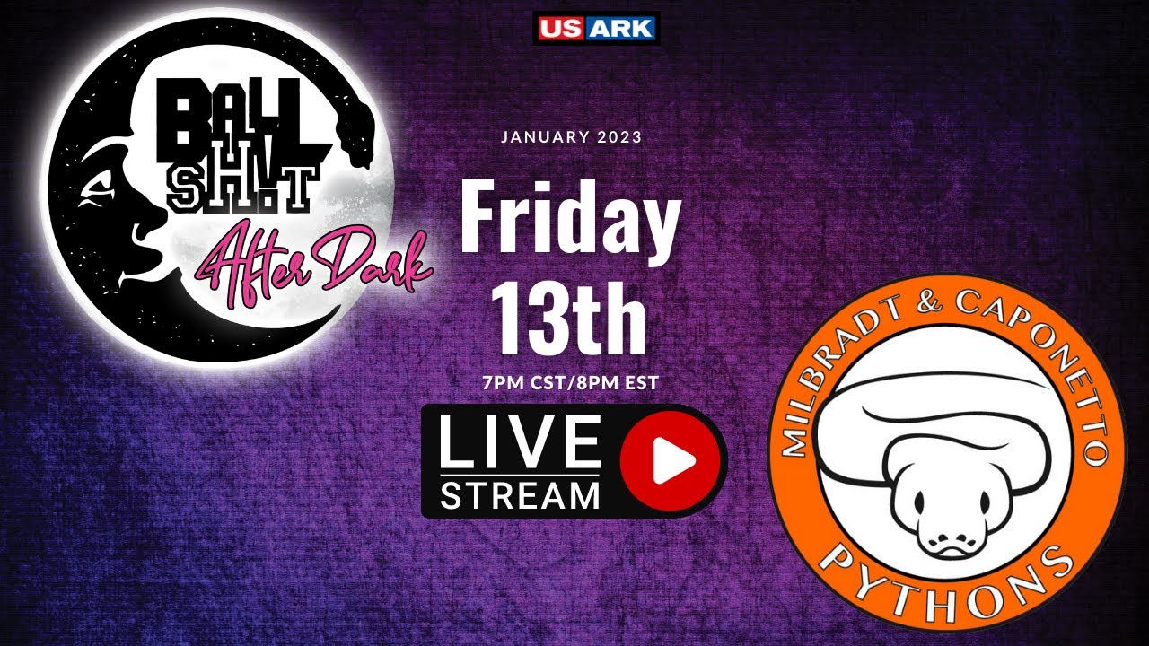 Ballsh!t ~ After Dark LIVE with Sean, Jake Milbradt and Anthony Caponetto | M&C Pythons - YouTube