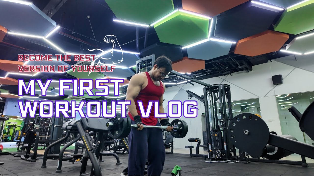 My first gym vlog. - YouTube