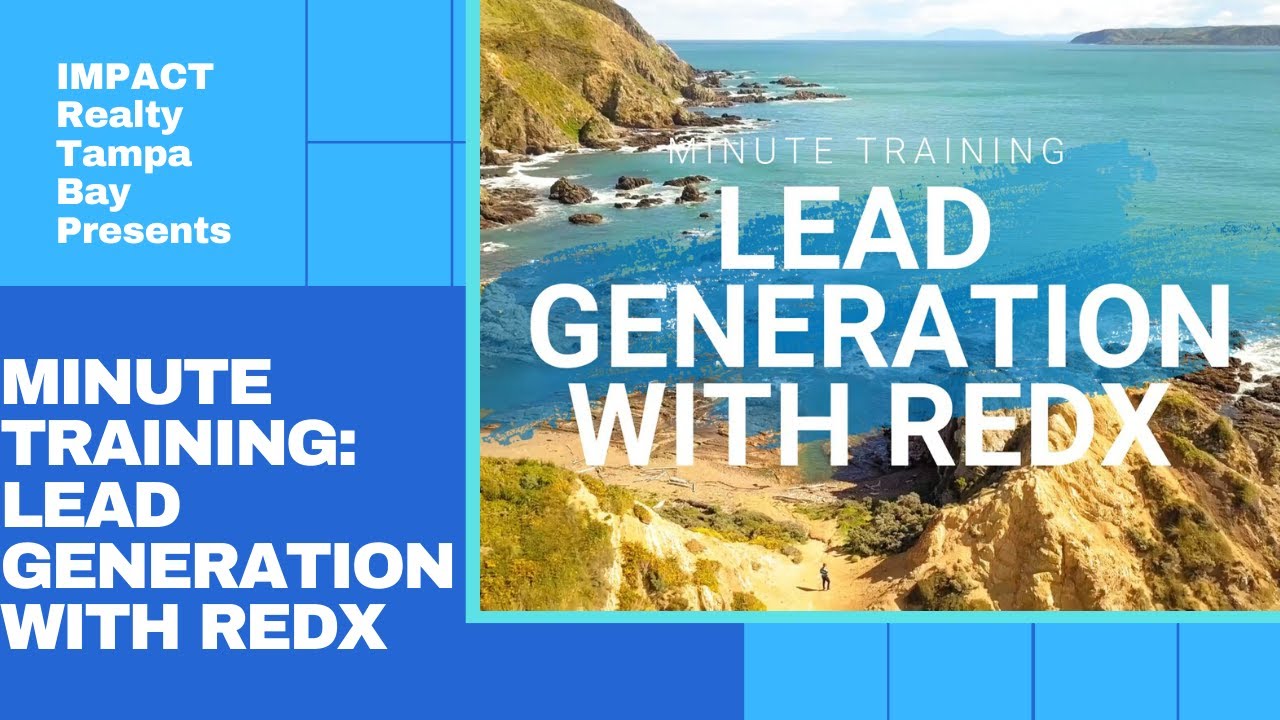 Minute Training - Lead Generation with RedX - YouTube