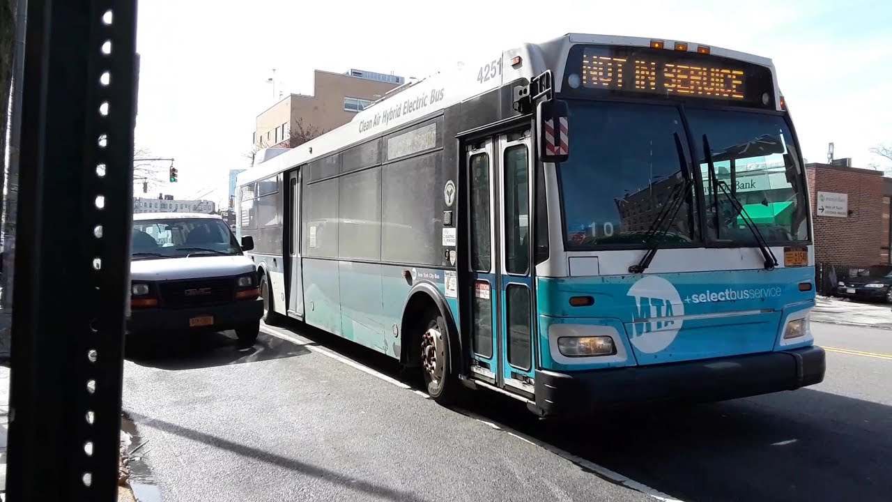 MTA: 2009 Orion VII 07.501 NG Hybrid-Electric Low Floor [4251] S79 SBS ...