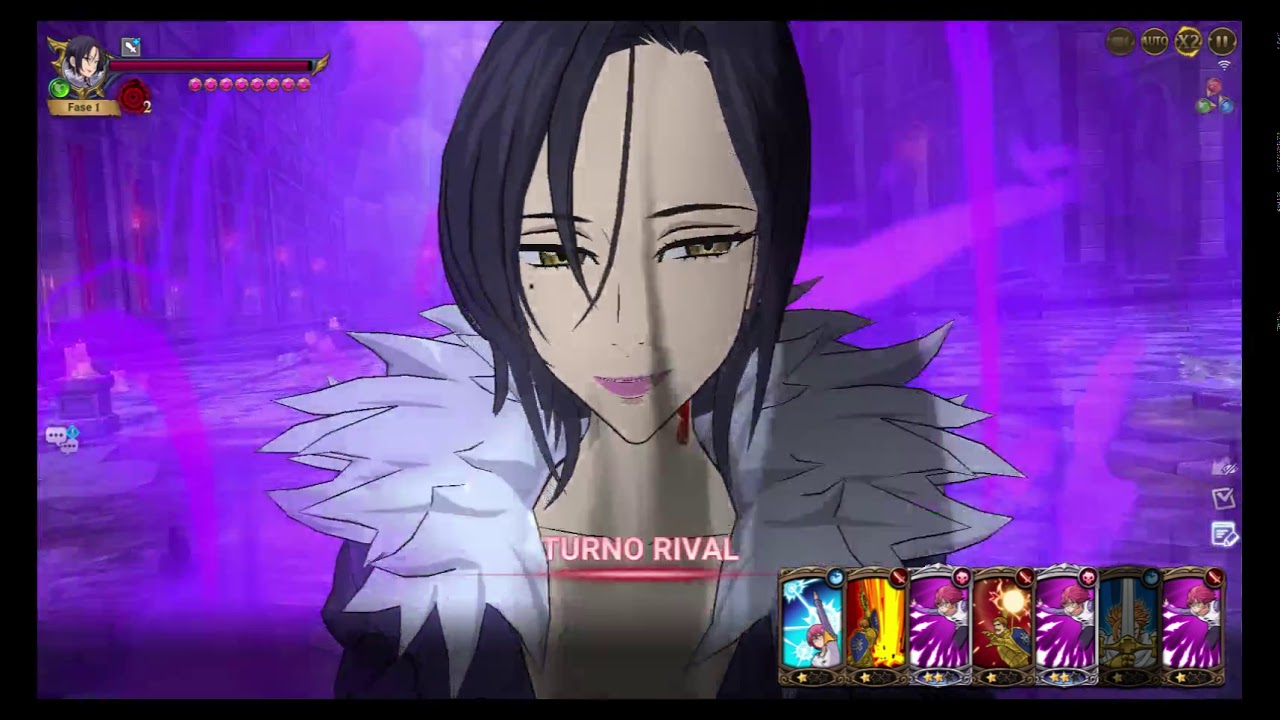 7ds grand cross boss merlin 3093 puntos - YouTube