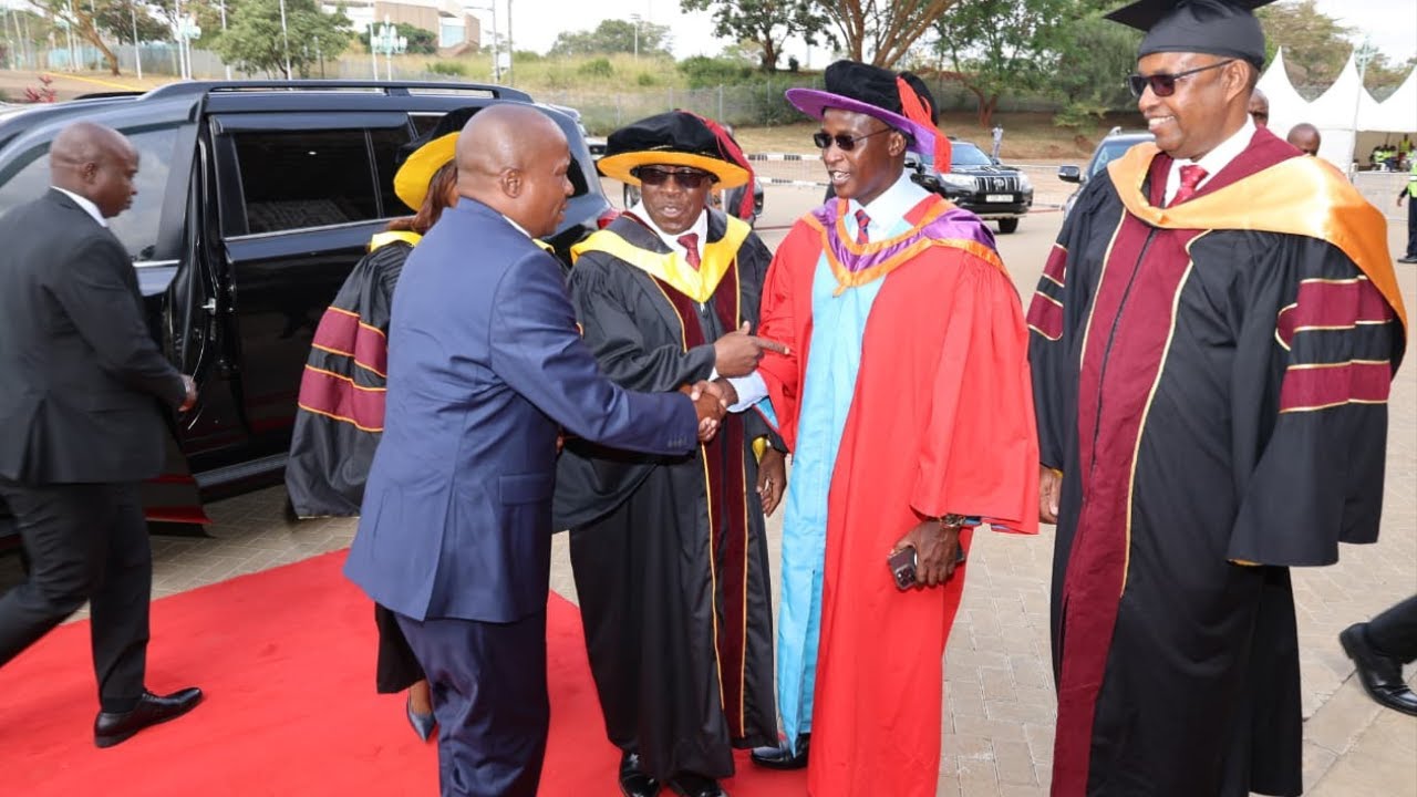 DP Kindiki arrives to preside over KMTC 94th Graduation Ceremony in ...