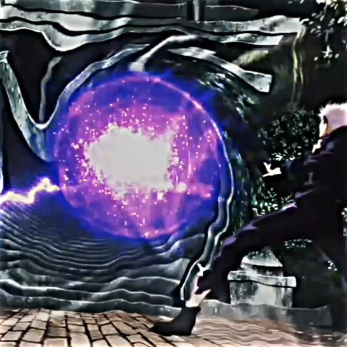 MOMENT WHEN GOJO USE HOLLOW PURPLE AGAINST HANAMI ☠️ 」 || JUJUTSU ...