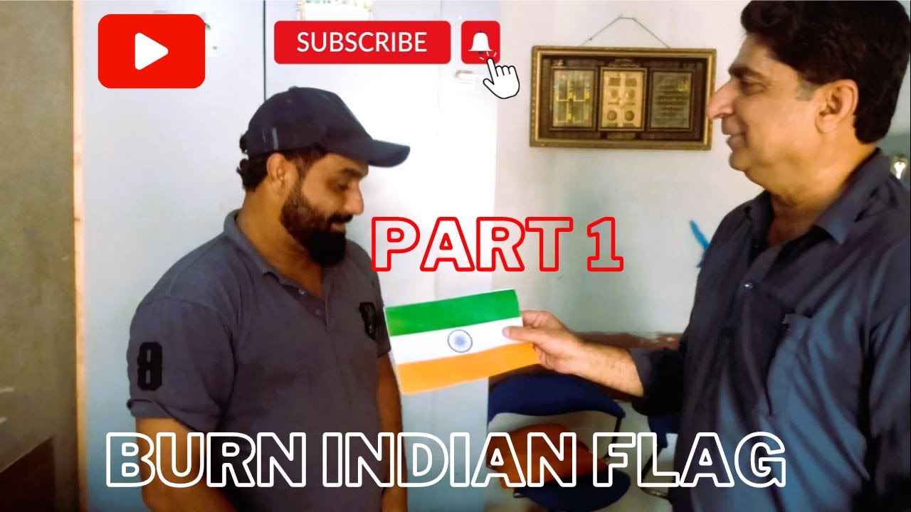 Burn Indian Flag for Money? | Daring Challenge | Indian and Pakistani ...