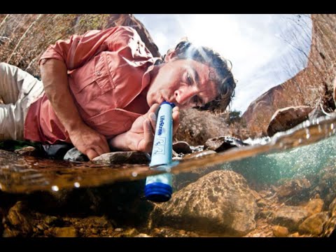 Water purifying straw-lifestraw - YouTube