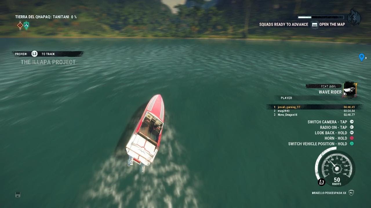 Just Cause 4 That boat really flew - YouTube