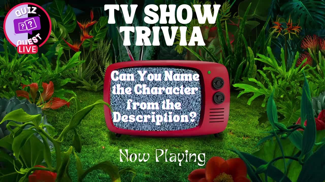 Can You Name the Character from the Description? | TV Show Trivia | 20 ...