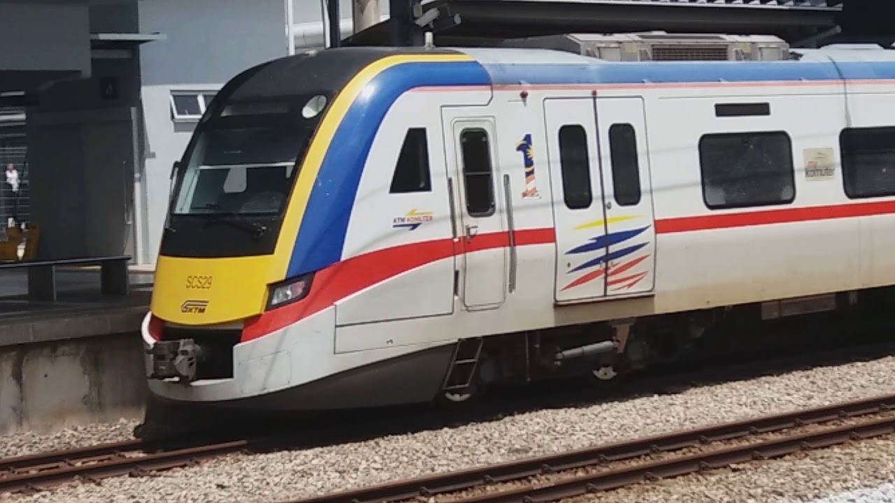 2/11/2018 KTM Komuter Class 92 (SCS 29) depart from Sungai Buloh - YouTube