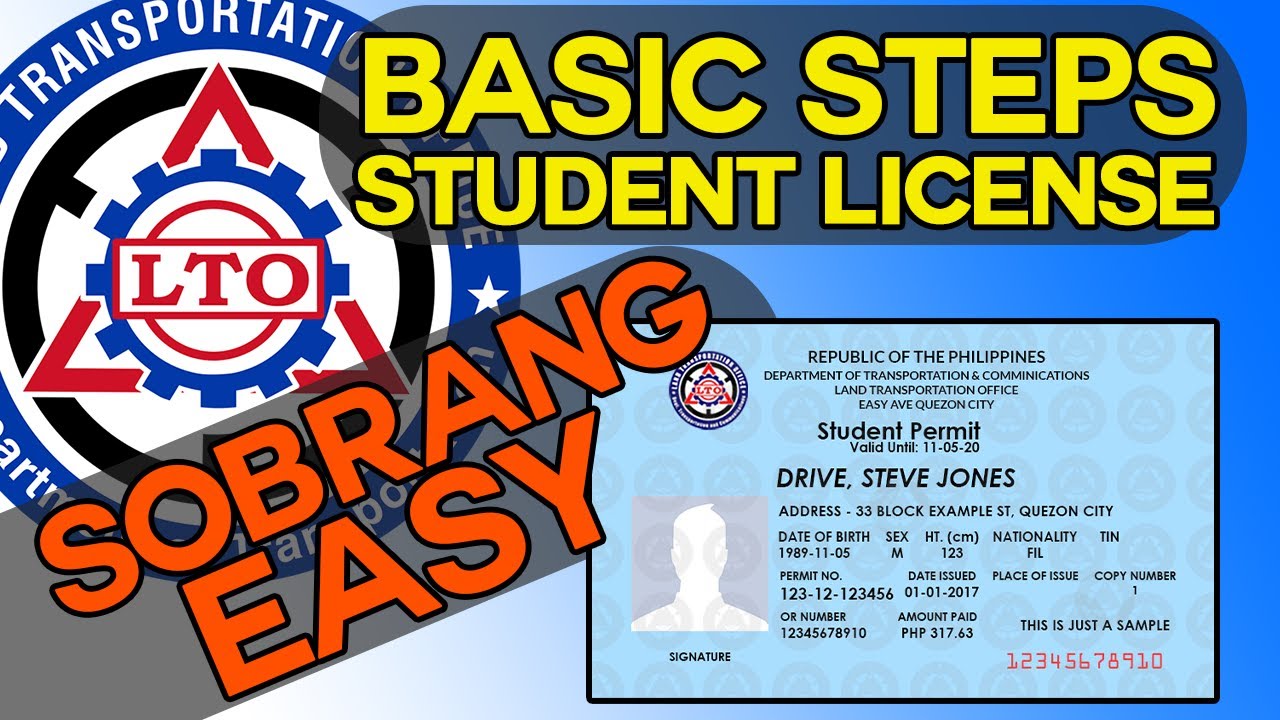 Student License Step by Step Turorial - YouTube