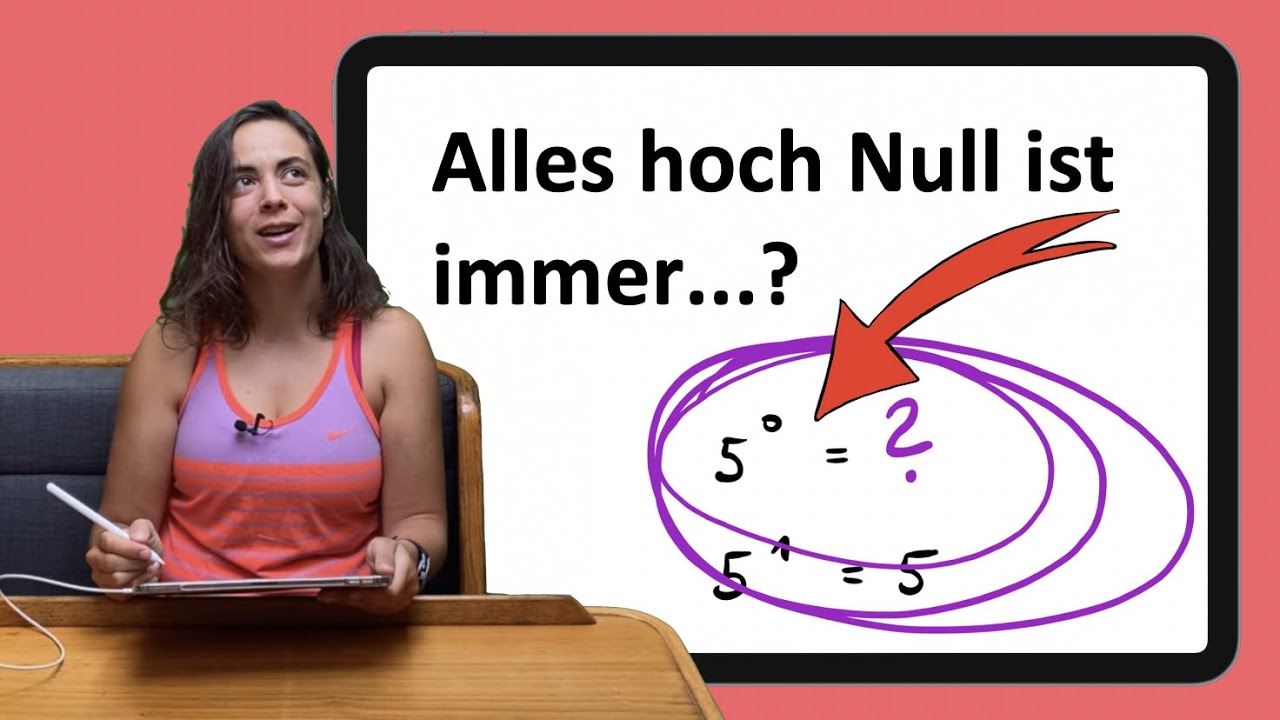 x^0 ist immer ... ? | Warum eine Zahl hoch Null immer ... ist ...