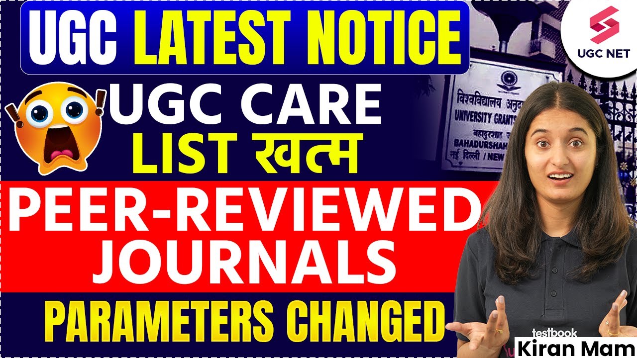 UGC NET New Update 2025 | UGC Care Journal List Update😱 | UGC NET ...