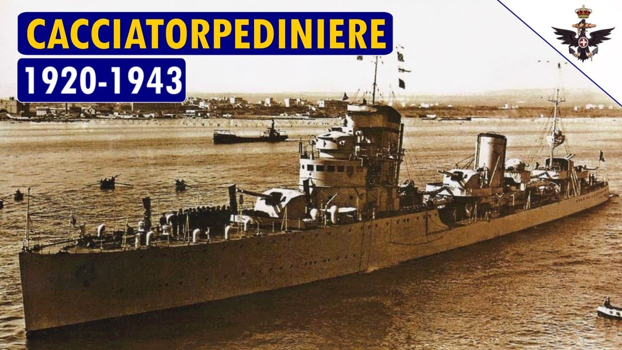 I Cacciatorpediniere italiani della seconda guerra mondiale - YouTube