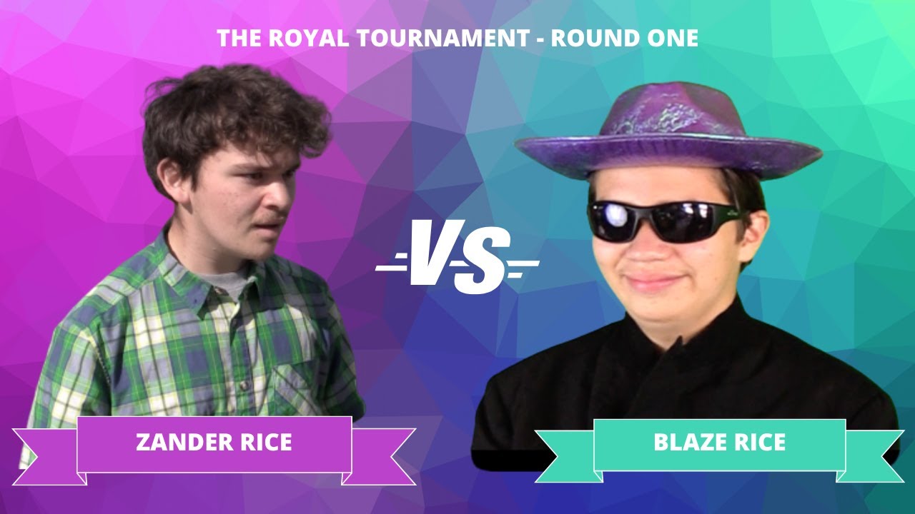 Zander Rice vs Blaze Rice - ROUND 1 - The Royal Tournament - YouTube