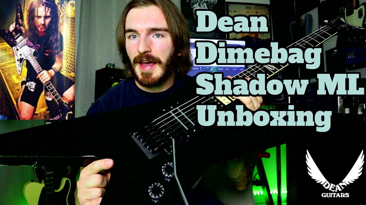 I'LL CAST A SHADOW - Dean Dimebag Shadow ML Unboxing & Test - YouTube
