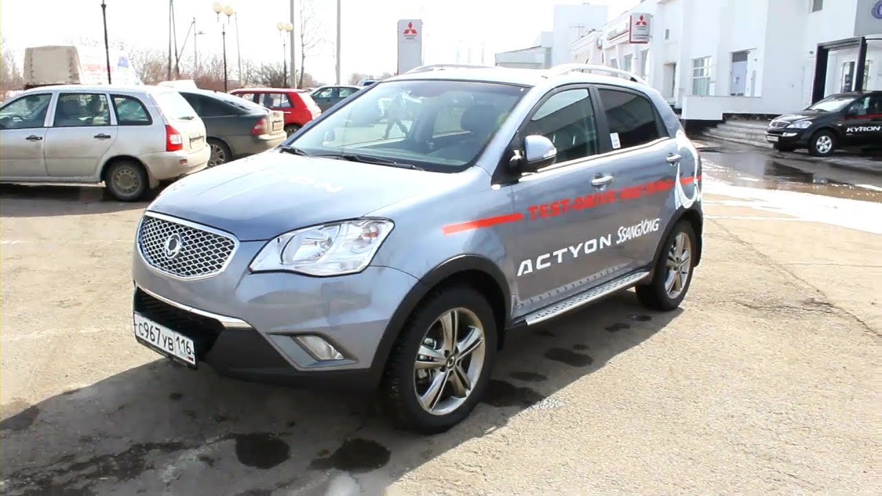 2013 SsangYong Actyon Premium. Start Up, Engine, and In Depth Tour ...