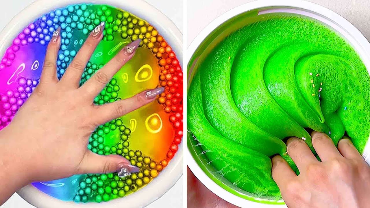 61 Minutes Of The Most Satisfying Slime ASMR Compilation You Will EVER ...