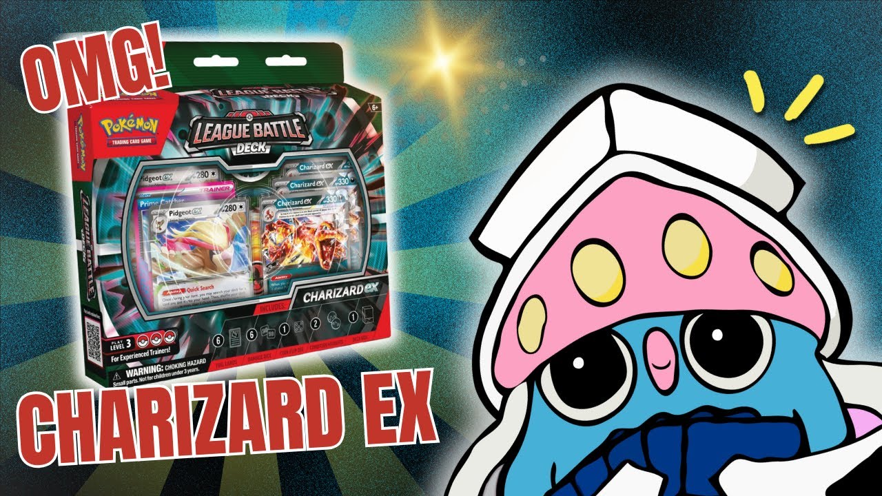 CHARIZARD EX League Battle Deck y Cómo MEJORARLO!! - YouTube
