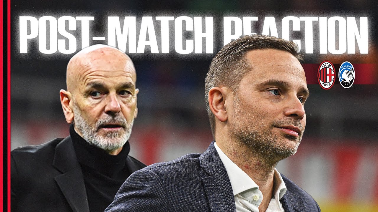 Giorgio Furlani and Coach Pioli after #MilanAtalanta | Coppa Italia ...