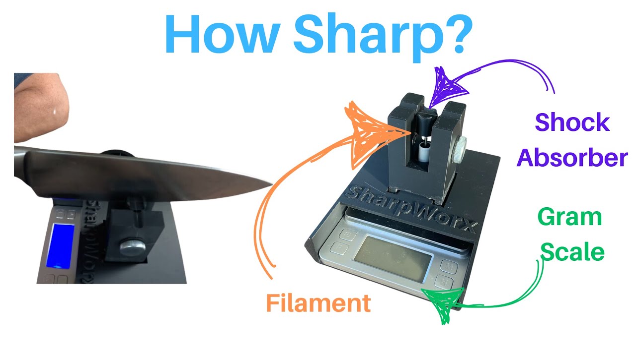 Want a Sharper Knife? Extremely Accurate Sharpness Tester - Watch Now ...