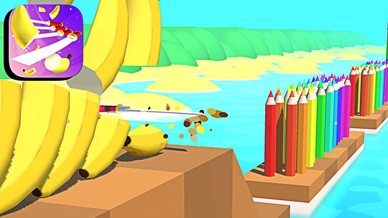 Flying Cut - All Levels Gameplay Android,ios (Levels 732-736) - YouTube