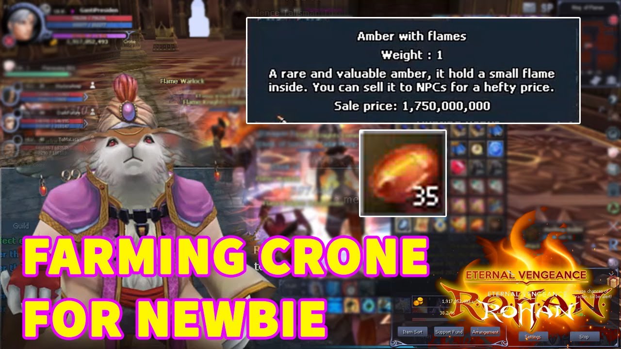 TUTORIAL HOW TO GET CRONE IN THIS GAME FOR NEWBIE : OFFICIAL ROHAN ...