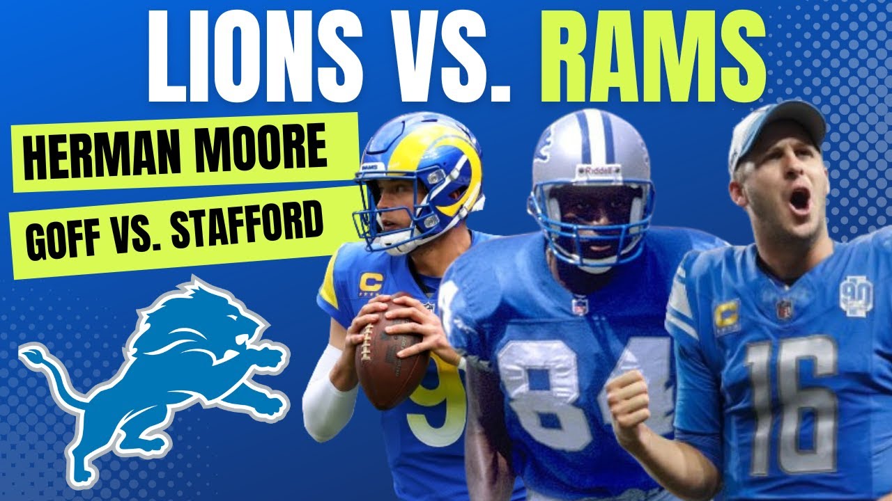 Herman Moore On Lions vs. Rams, Matthew Stafford Return To Detroit ...