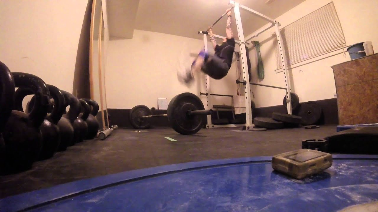 Metcon: 10 minute AMRAP, push press and toes to bar - YouTube