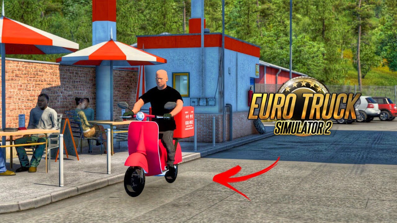 ETS 2 MOTORCYCLE MOD!! 1.41 NEW MOD - YouTube